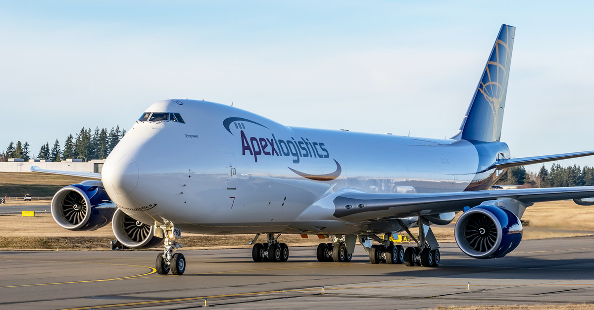 Kuehne+Nagel and Apex Logistics receive the last Boeing 747-8 freighter from Atlas Air - AIR ...
