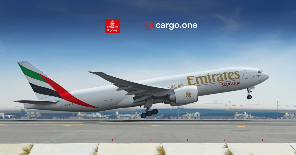 Emirates SkyCargo is now live on cargo.one - Air Cargo Week